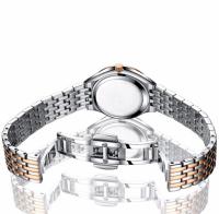China ODM Ladies Zinc Alloy Quartz Watch Stainless Steel Solid Band for sale