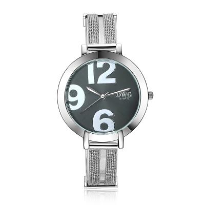 China Japan Quartz PC21 Water Resistant Wrist Watch 3ATM IP Silver Case for sale