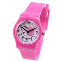 China Animal Kids Plastic Quartz Watch With Silicone Strap Quartz Movement for sale