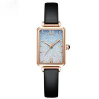 China Square Case Alloy Women Watches Mesh Strap 7.2mm Thickness for sale