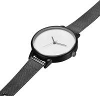 China Mesh Band Alloy Quartz Watch White Dial 3ATM Waterproof IP Plated for sale