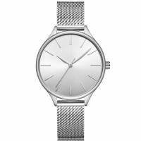China 3ATM 2035 Quartz Movement Women Watch Mesh Strap With PVD Plated for sale