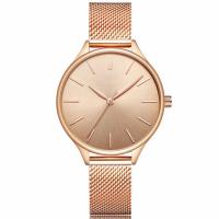 China 3ATM 2035 Quartz Movement Women Watch Mesh Strap With PVD Plated for sale