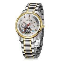 China 5ATM Waterproof Automatic Mechanical Watch BSCI Skeleton Subdial for sale