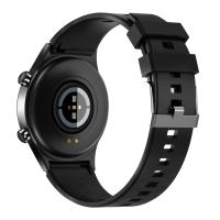 China Bluetooth Smart Wrist Watch Black PVD plated Zinc alloy case For IOS Android Systerm for sale