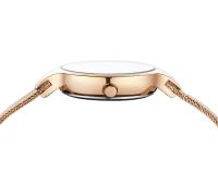 China Small Size Custom Design Watches Mesh Band Ladies Stone Dial Watch for sale