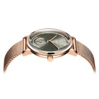 China Women Mesh Band Custom Design Watches Quartz Movement 3 ATM Waterproof for sale