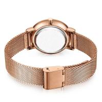 China Women Mesh Band Custom Design Watches Quartz Movement 3 ATM Waterproof for sale