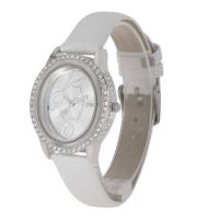 China Big Number Face Womens Fashion Watch OEM Logo Alloy Stones Case for sale