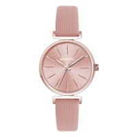 China 3ATM Alloy Wrist Watch Case Colorful Printed Dial Quartz Bracelet Watches For Ladies for sale