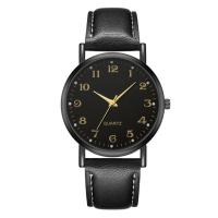 China Fashion Quartz Stainless Steel Watch Luxury Leather Minimalist Watch Waterproof OEM for sale