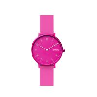 China Alloy Waterproof Quartz Watch Colorful Printed Dial 3ATM Stainless Steel Case for sale