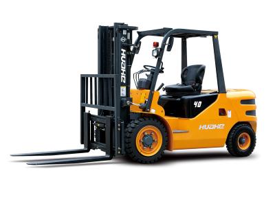 China Rough Terrain Diesel Forklift Truck Hydraulic With Seats 4 Ton for sale