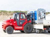 China Hydraulic Rough Terrain Forklift 3 Ton 4 Wheel Drive Power Steering for sale