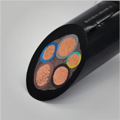 China YC Rubber Flexible Cable with 300/500V and 450/750V Rated Voltage IP67 Rubber Sheathed Power Cable for sale