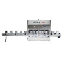 China Automatic Vial Nozzle Bag Liquid Filling Capping Machine For PET Bottle for sale