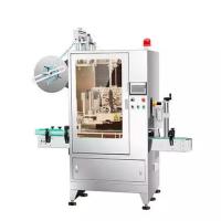 China Automatic Bottle 380V Shrink Sleeve Labeling Machine MAX Speed 150BPM for sale