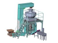 China 2 Servo Zipper Form Fill Seal Packing Machine Vertical 45ppm Powder Filling Sealing for sale