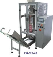 China 6kw Foodstuff Vertical Form Fill Seal Packaging Machine 4 Corner Pouch 50ppm for sale