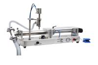 China 20bottles/Min Low Viscid Pure Water Filling Machine 50ml Cylinder Piston Pump for sale