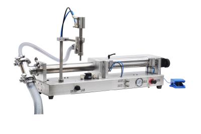 China 20bottles/Min Low Viscid Pure Water Filling Machine 50ml Cylinder Piston Pump for sale