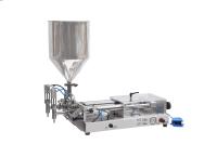 China 120ml 30BPM Table Top Liquid Filling Machine , 20bottles/min Automatic Water Filling Machine for sale