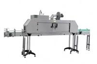 China Single Mandrel 2.5KW Shrink Sleeve Labeling Equipment , 150BPM Sleeve Applicator For Bottles for sale