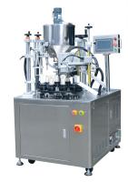 China 20pcs/Min 316L SS Paste Tube Filling Machine 500ml Heating Mixing for sale