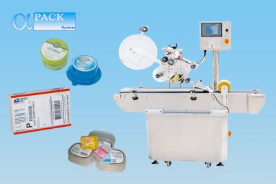 China 1mm Tolerance Dia 30mm Self Adhesive Labeling Machine Flat Bottle 60bpm for sale