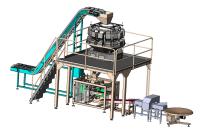 China 304SSC Gusset Bag Horizontal Pouch Packing Machine Premade 40mm Depth for sale