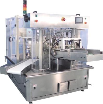 China 2000ml PID Preformed Pouch Filling Sealing Machine Liquid Doypack 250mm Width for sale