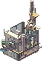 China 316 380V Rotary Sealing Machine ,  Premade Bag Doypack Filling Machine Granule for sale