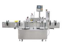 China Separating Wheel Label Packaging Machine 152.4mm Conveyor , 12m/Min Two Side Labeling Machine for sale