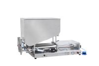 China 200ml 0.01 Tolerance Liquid Filling Sealing Machine , 5BPM Drinking Water Filling Machine for sale
