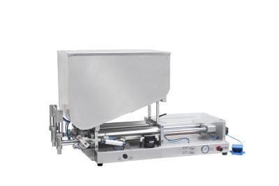 China 200ml 0.01 Tolerance Liquid Filling Sealing Machine , 5BPM Drinking Water Filling Machine for sale