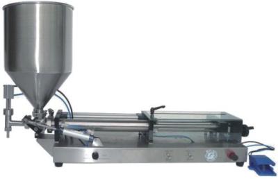 China Ball Valves 20ml Servo Piston Filler Liquid Water Cream Pneumatic 10bottles/Min for sale