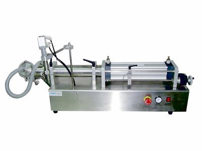 China 60ml Pneumatic Drive Servo Piston Filler Liquid Water Filling 0.01 Tolerance for sale