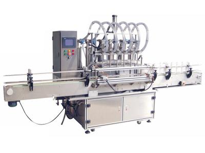 China Servo driven 0.02 Accuracy Bottle Liquid Filling Machine Piston Pump Cream Fill 5.5KW for sale