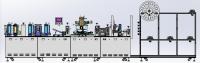 China 220mm Mask 20KW KN95 Mask Making Machine , 4500pcs/H Earloop Mask Producing Machine for sale