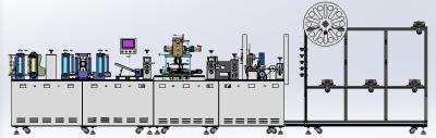 China 220mm Mask 20KW KN95 Mask Making Machine , 4500pcs/H Earloop Mask Producing Machine for sale