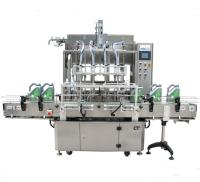 China 50ml 0.6Mpa Bottle Liquid Filling Machine Piston Pump Cream Filling 8 Nozzles for sale