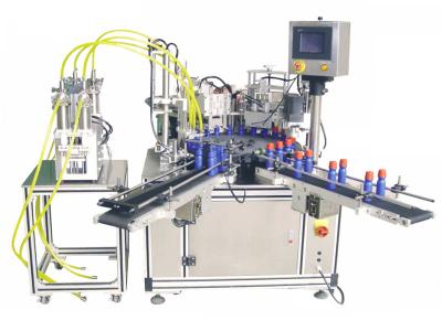 China Multi Nozzles Cam Driver Rotary Capping Machine , 15BPM Plastic Capping Machine for sale