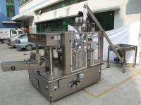 China 3PH Error Indication Rotary Pouch Packing Machine , Flat Pouch Doypack Sealing Machine for sale