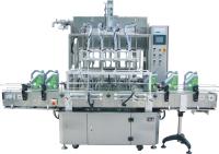China 304SS 8 Nozzles Automatic Piston Filling Machine Beverage Pasty Fill 48BPM for sale