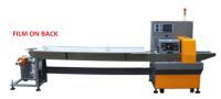 China 4KW Servo Horizontal Flow Wrapping Machine Furniture Element Packaging 65mm Height for sale