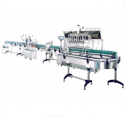 China Piston Pump Automatic Liquid Filling Machine PLC Controlled Touch Screen 1ph 220V for sale