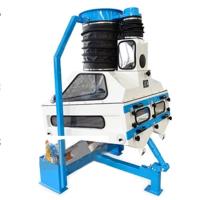 China Green Beans Destoner Machine TQSF120*2 Double Body Suction Type for Grain Processing for sale