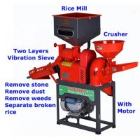 China Portable Mini Corn Rice Roller Mill Hammer Milling Machine with Grinder Pulverize Easy for sale