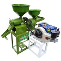 China Portable Mini Corn Rice Roller Mill Hammer Milling Machine with Grinder Pulverize Easy for sale