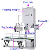China DCS-25 Fully Automatic Salt Bagging Granule Packaging Machine for 5kg 10kg 25kg 50kg Bags for sale